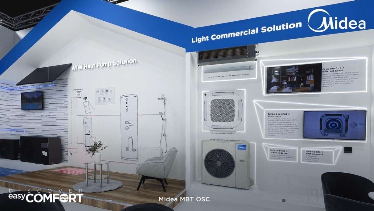 Midea Building Technologies CHILLVENTA Debut Sees Spotlight on Energy-Saving Heat Pump Solutions ...